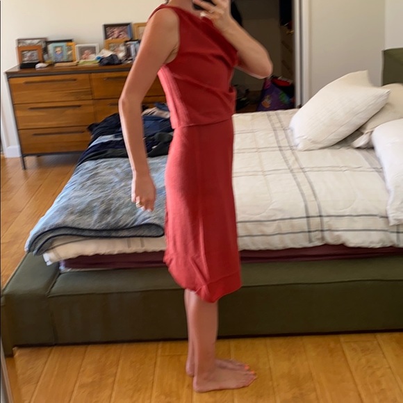 ANNA New York | Dresses | Anna Nyc Kathy Kemp Draped Neck Midi Dress ...